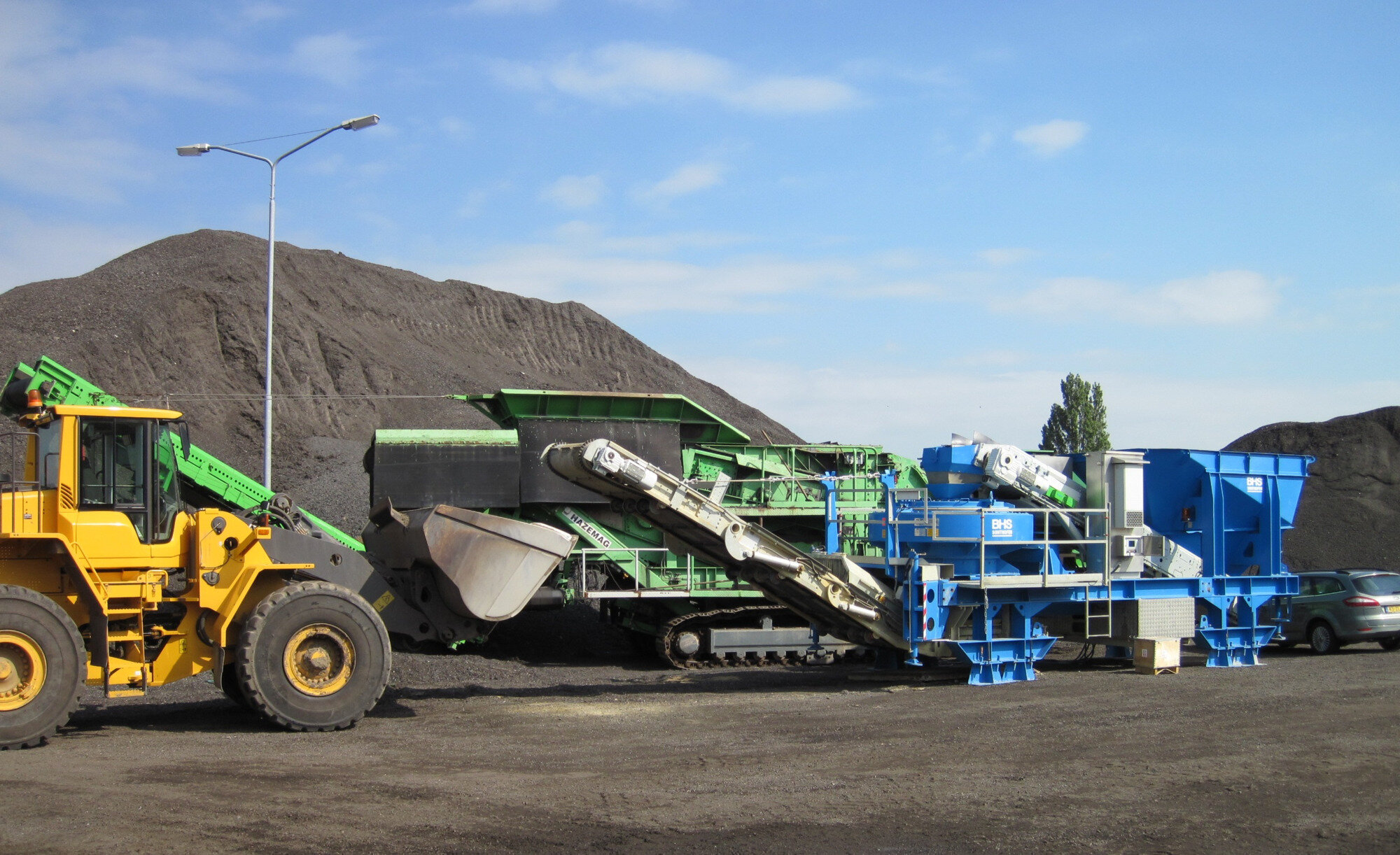 Misch- und Zerkleinerungstechnik für den Straßenbau